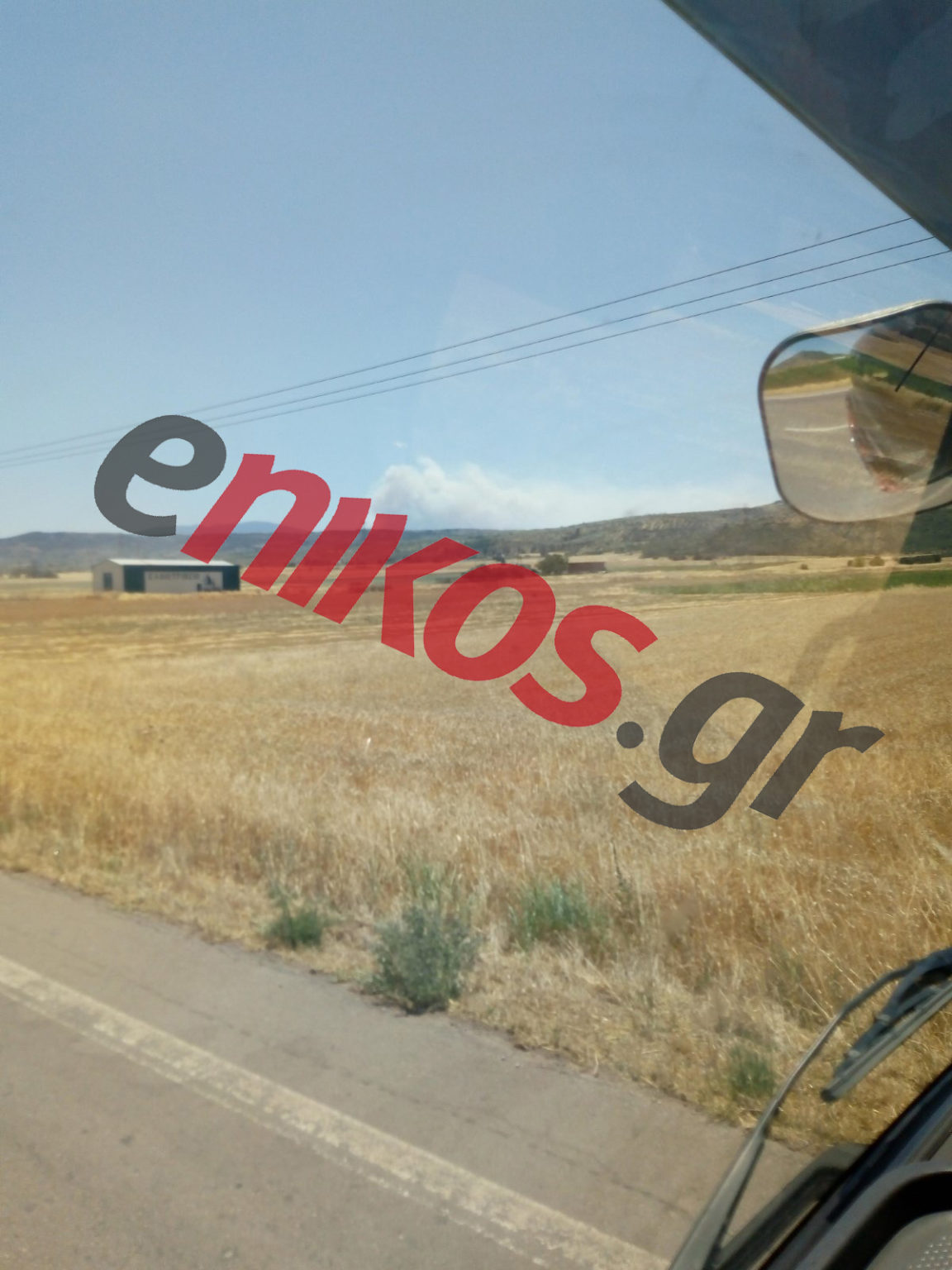 Φωτιά στο Πόρτο Γερμενό: Οι καπνοί φαίνονται από τα Μέγαρα και τη Θήβα ...