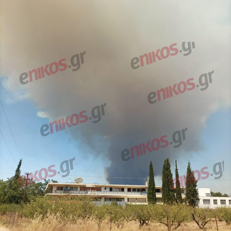 Φωτιά στο Λουτράκι: Μήνυμα από το 112 για εκκένωση σε τρεις οικισμούς ...