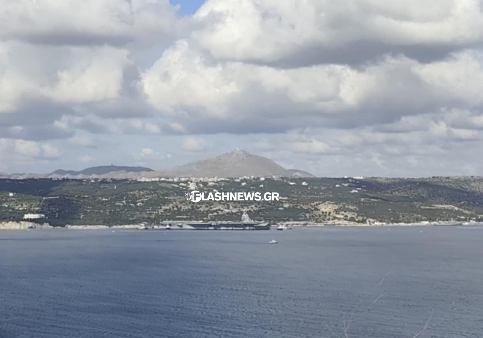 Έφτασε στη Σούδα το «USS Gerald R. Ford» - Δείτε εικόνες από το ...