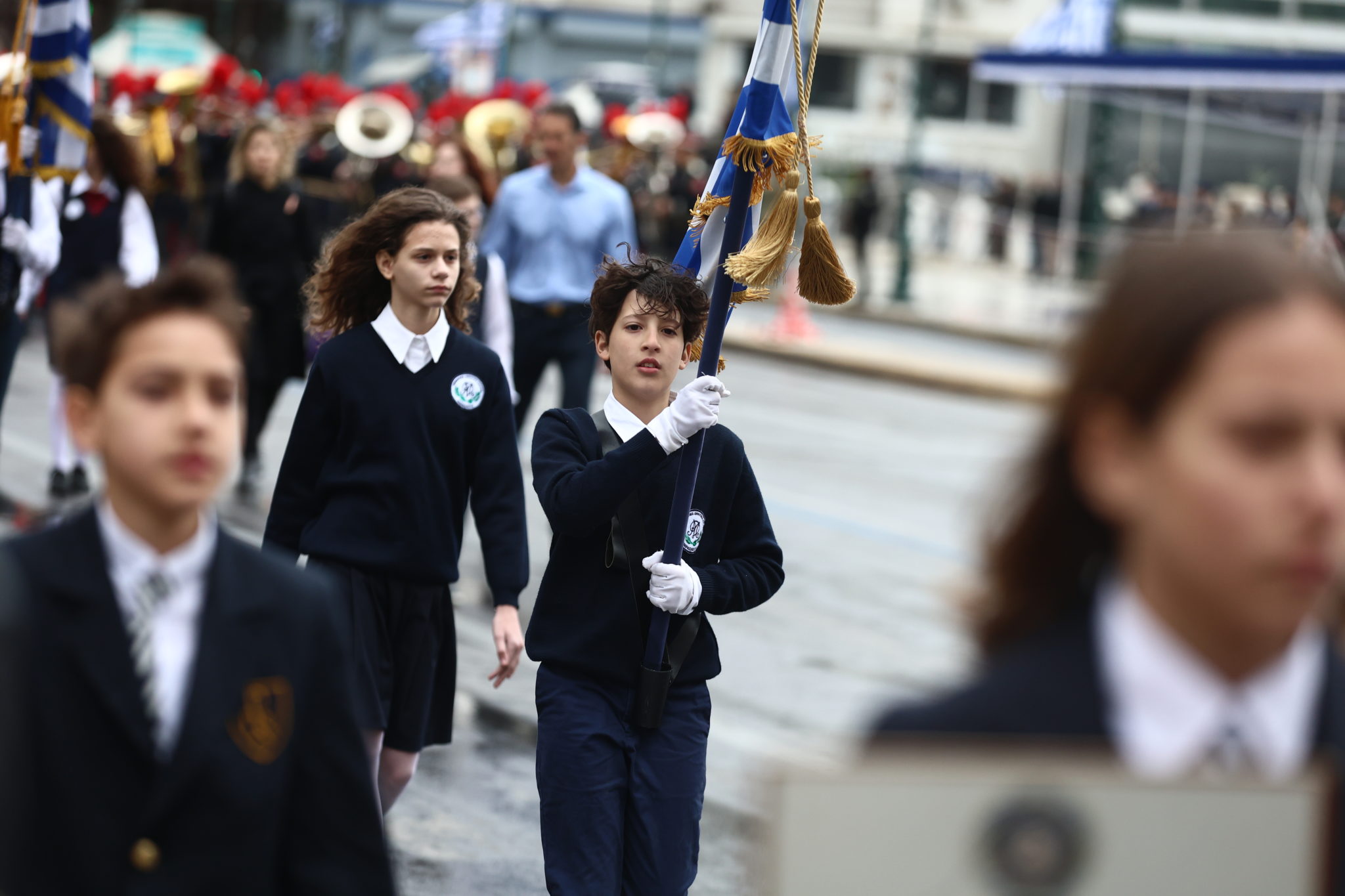 25η Μαρτίου: Φωτογραφίες από τη μαθητική παρέλαση στο κέντρο της Αθήνας